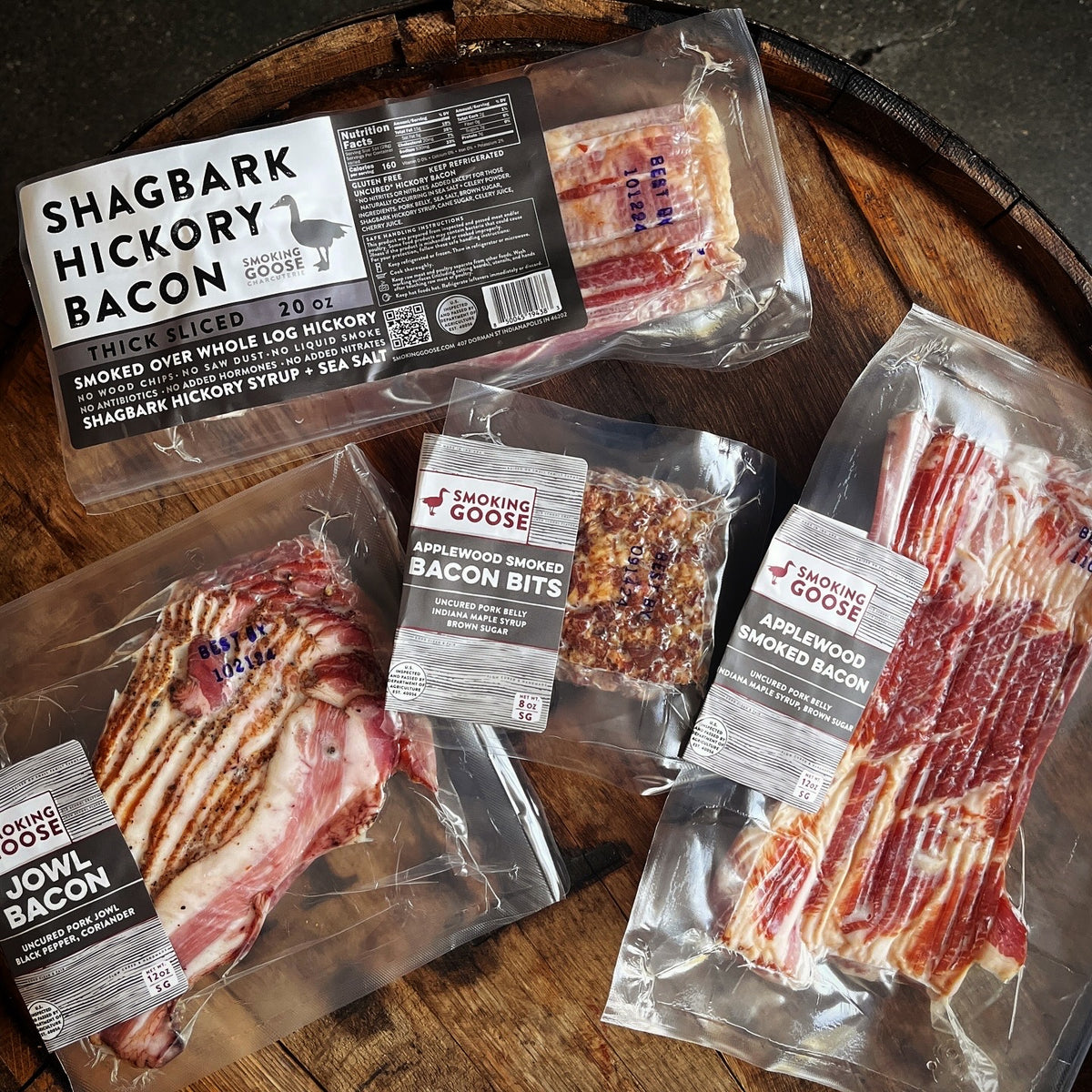 Bacon Sampler Collection – Smoking Goose